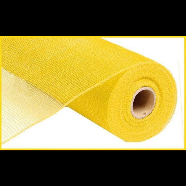 Yellow Deco Mesh 10 Inch, Yellow Deco Mesh, Deco Mesh for Wreaths, 10 ...