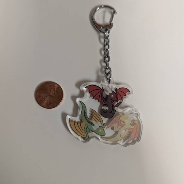 Wings of Fire Charm Wings of Fire Sticker Clay Sunny Starflight Tsunami ...