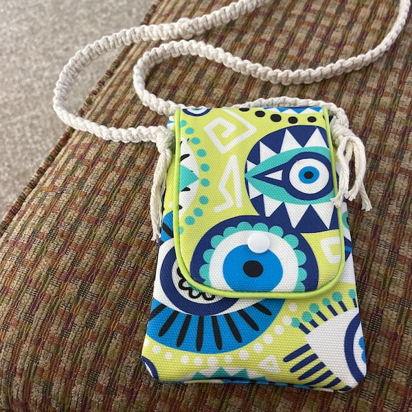 Crossbody Cell Phone Bag Sewing Pattern: PDF Tutorial (instant Download ...