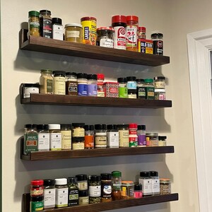 44, 46, 48 50 Inch You Choose Your Length, 5 1/2 Depth, Floating Ledge ...