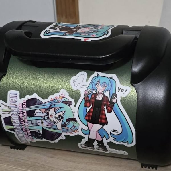 Midwestern Miku | 2 PIECE Sticker Pack | Vinyl Matte Die-cut Stickers ...
