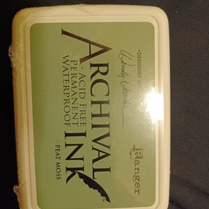 Stamp Ink Pad, Ranger Archival Dye Rubber Stamp Ink, Available in 30 ...