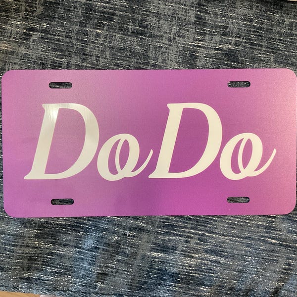 Custom License Plate Personalized Plate | Custom Car Tags | 20 Colors ...