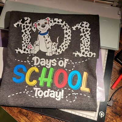 101 Days of School Dalmatian Dog Svg, 101 Days Smarter Svg, 101 Days of ...