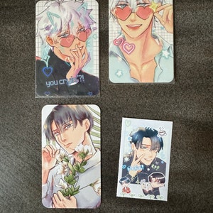 Anime Inspired J K Photocards - Etsy