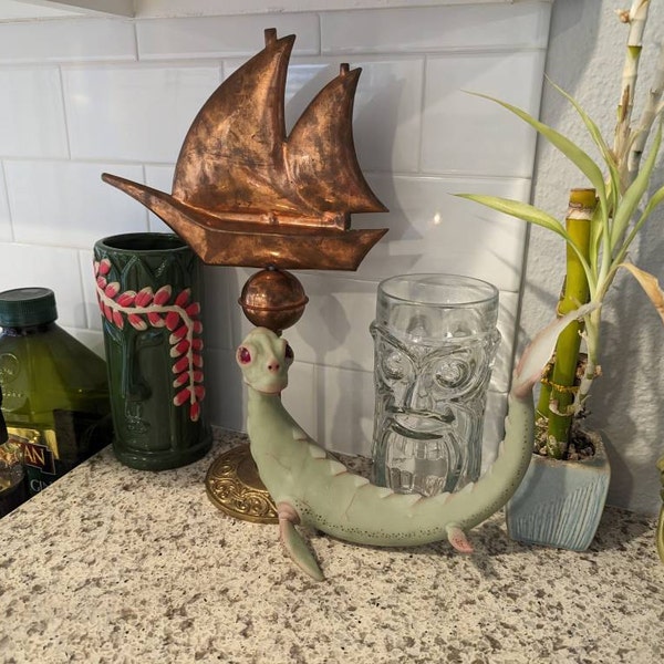 Altamaha-ha of Georgia State, Creepy Cute Plesiosaur Mythical Creature ...