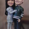 Mermaid Wedding Cake Topper Mermaid Bobbleheads Mermaid - Etsy