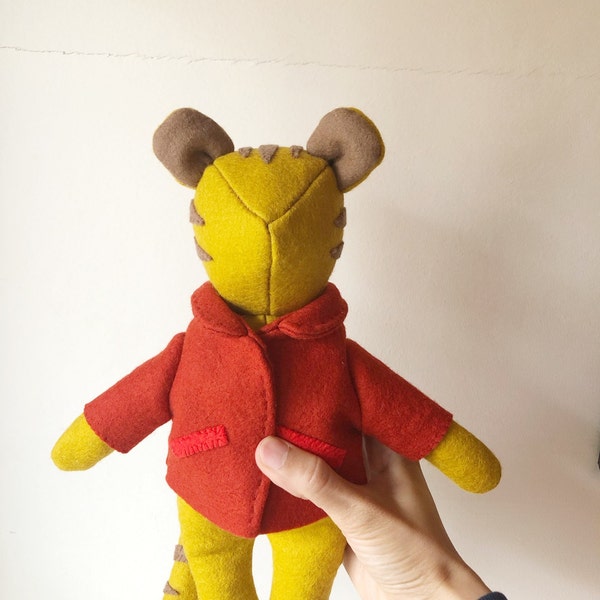 Miniature Coat PDF Sewing Pattern / Reversible Doll Jacket With Hood or ...