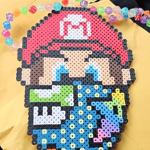 Trippy Lisa Simpson Rave Kandi - Etsy