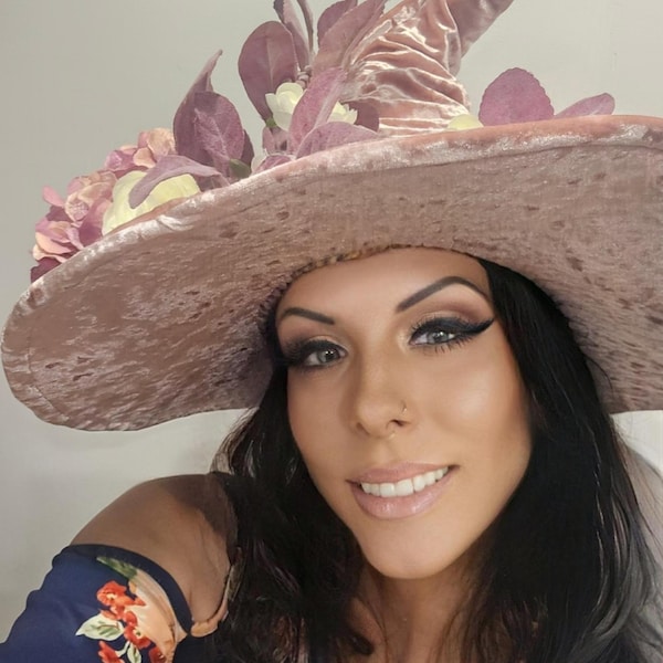 Custom Witch Hat - Made to Order - Choose Your Color and Design! - Etsy