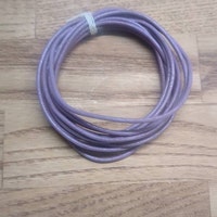 Ivory off White Braided Rope Cord, Semisoft Trim Cord, Artificial Silk ...