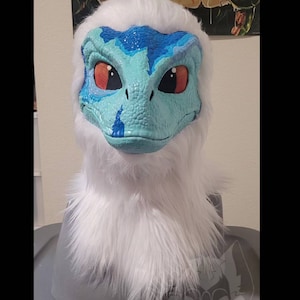 Raptor Mask Hood and Neck Pattern PDF DOWNLOAD - Etsy