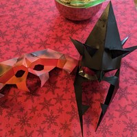 MEDUSA Mask Make Your Own Medusa With This Low-poly Paper - Etsy Canada