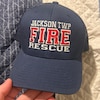 Free Personalization, Custom Fire Department Embroidered Hat, Fire Dept ...