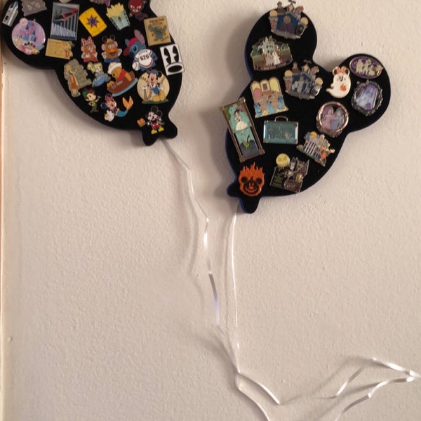 Disney Mickey Balloon Pin Display Board With Color Edges, Pin Trading ...