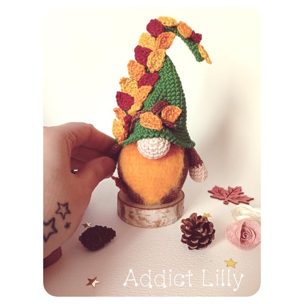 Crochet Pattern Four Seasons Gnomes, Season Gnomes, Amigurumi Season ...