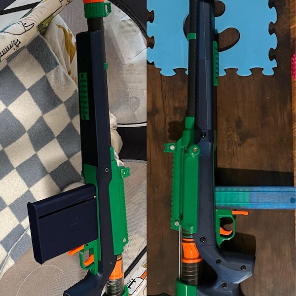 Ranger Heavy Nerf Sniper Mega Xl Dart Single Shot Bolt Action Breech Load Blaster Ranger Series