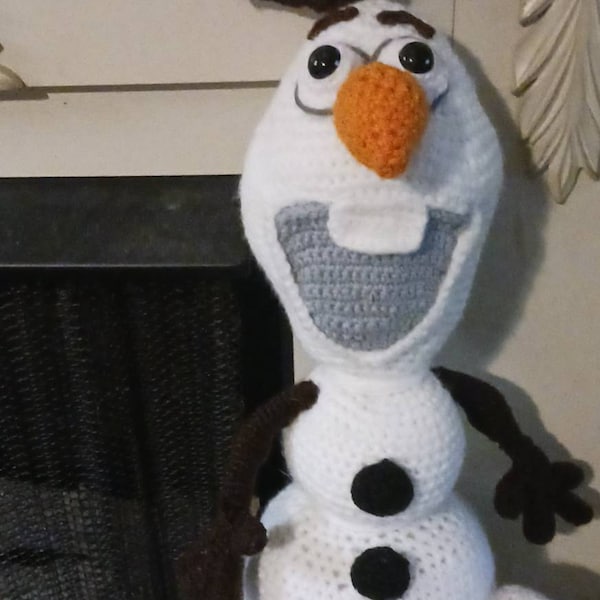 Crochet OLAF Pattern - Frozen - Etsy