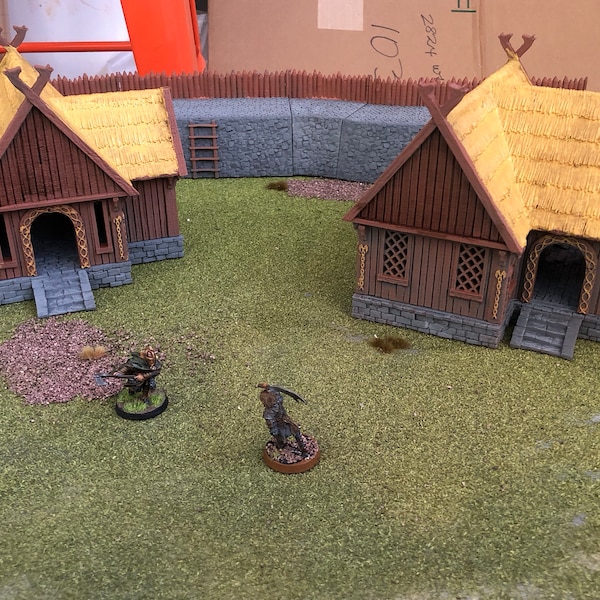 Rohan Inspired House 3 | Edoras | Celtic | Saxon | Mesbg - Etsy