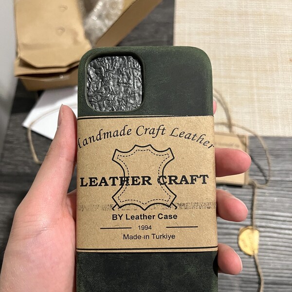 Custom Tumbled Phone Case, Tan Phone Cover, iPhone 14, 13, 12, 11, Pro ...