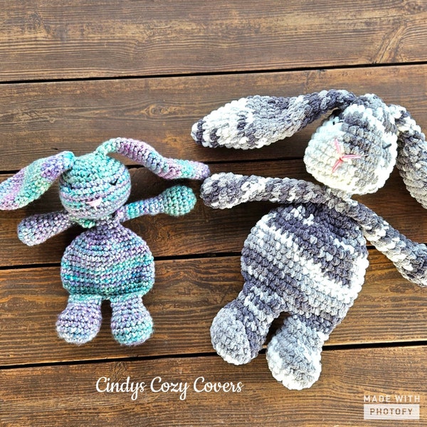 Sleepy Bunny Rag Doll Crochet PATTERN / Pattern Only / Crochet Pattern ...