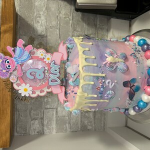 Boba and Bao Cake Topper, Little Dumpling Cake Topper, Boba Tea Cake ...