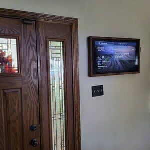 32 Touch Screen Digital Wall Display Smart Screen Wifi Calendar ...
