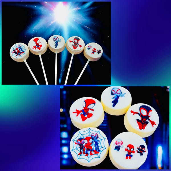 Spidey and Friends Edible Images - Etsy