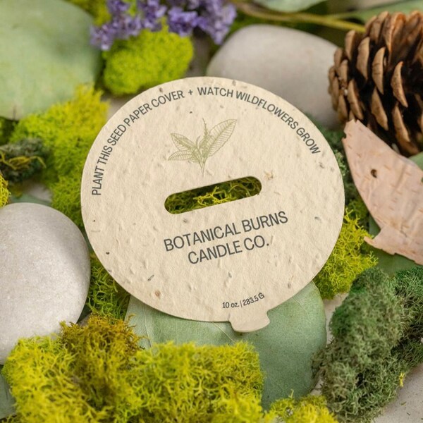 Plantable Wedding Favor Seed Paper Heart Favor Bulk Seed Wedding Favor ...