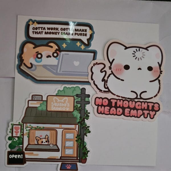 Please Handle With Love FRAGILE Sticker | Cat Meme Stickers | Kawaii ...