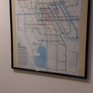 Eindhoven Metro Transit Map - Etsy