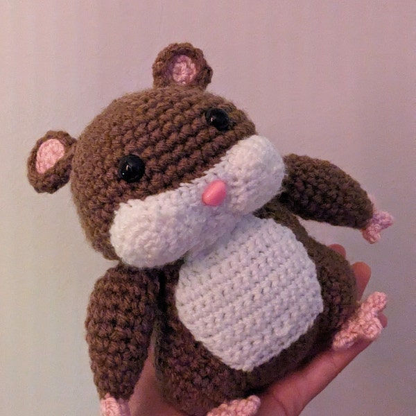 Hamish the Hamster Amigurumi Crochet Pattern - Etsy Australia