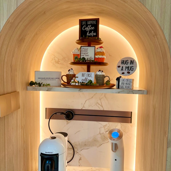 Coffee Tier Tray, Coffee Tier Tray Signs, Coffee Shop Decor, Tier Tray ...