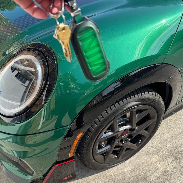 MINI Cooper 2025 Countryman Leather Key Fob Cover Case Stylish ...