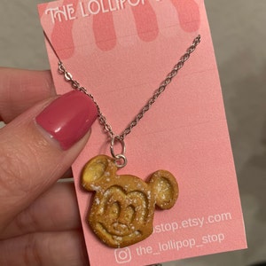 MADE TO ORDER Mickey Mouse Ice Cream Bar Pendant Necklace | Etsy