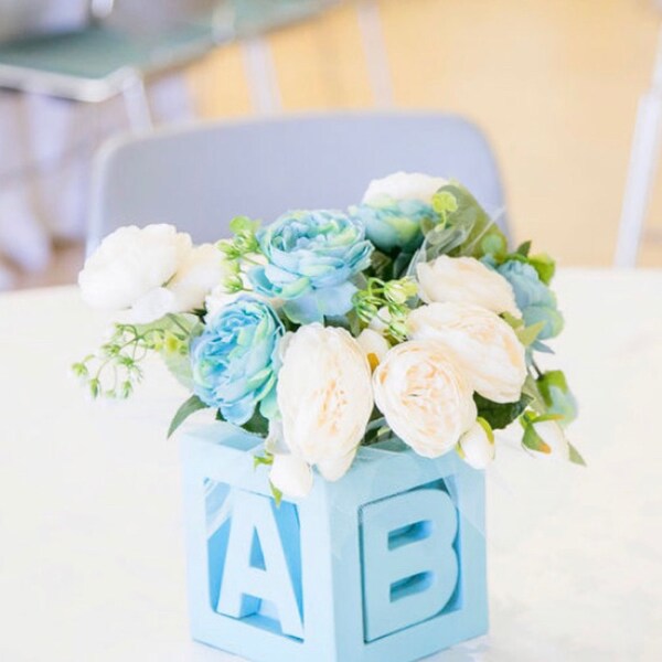ABC Block Centerpiece, Popular Centerpiece, Baby Shower Centerpiece ...