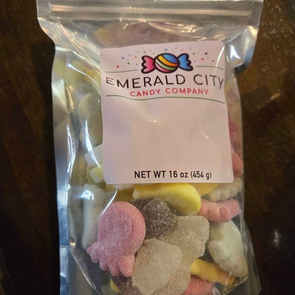 Large UNDER the SEA Mix: 16oz. Gummy Mix With Ocean Creatures and ...