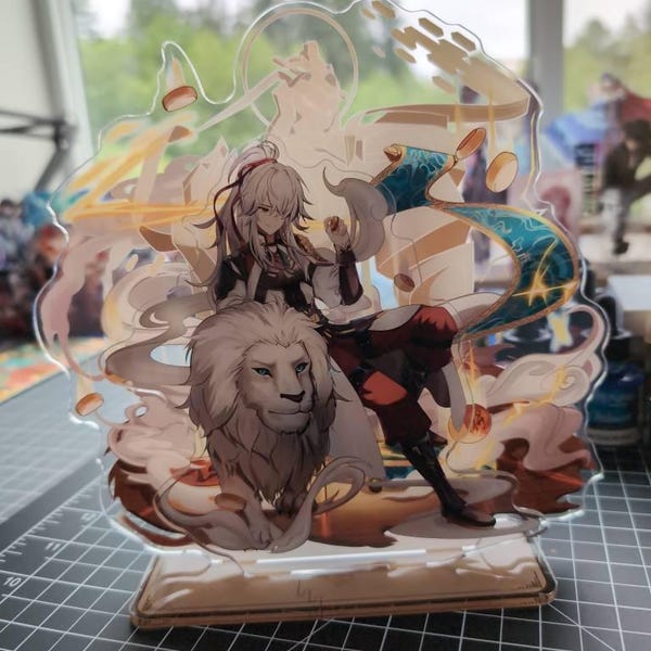 Honkai Star Rail Extra Large 8" Standee, Unique Design, HSR Acrylic ...