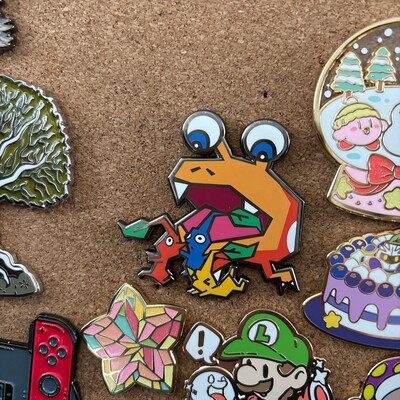 Pikmin 3 Hard Enamel Pin - Etsy