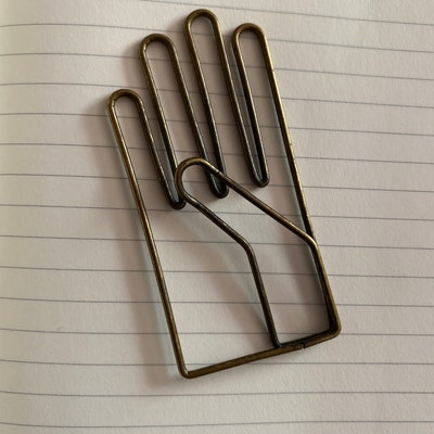 Hand Paper Clips, Cute Planner Clips, Bookmarks, Japanese Classic Paper ...