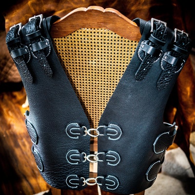 Leather Motorcycle Vest PDF Pattern, Biker Armor Vest, DIY Leather - Etsy