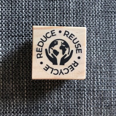 Reuse Reduce Recycle Stamp for Sustainable Packaging, Eco Packaging ...