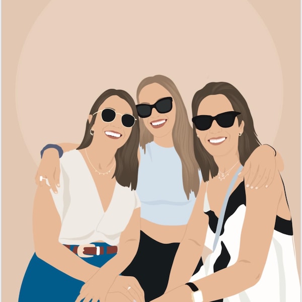 Personalized Illustration Personalized Illustration Ornaments ...