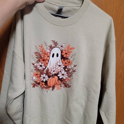 Mini Ghost Solid Print Transfer, Mini Ghost Solid Halloween HTV, Fall ...