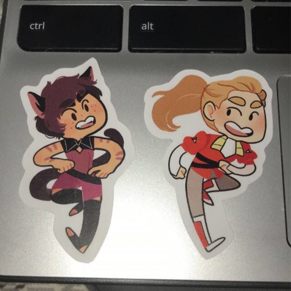 She-ra Stickers Sticker Pack ,, Adora Catra Glimmer Bow Perfuma ...