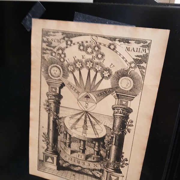 Python mercurius as Three Headed Dragon, Alchemy, Alchemy Occult Print ...