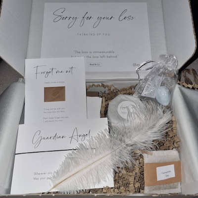 Bereavement Care Package, Condolences Gift Box, Sorry for Your Loss ...