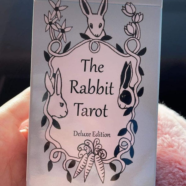 The Rabbit Tarot - Deluxe Version- Animal Art Card Deck From Original ...