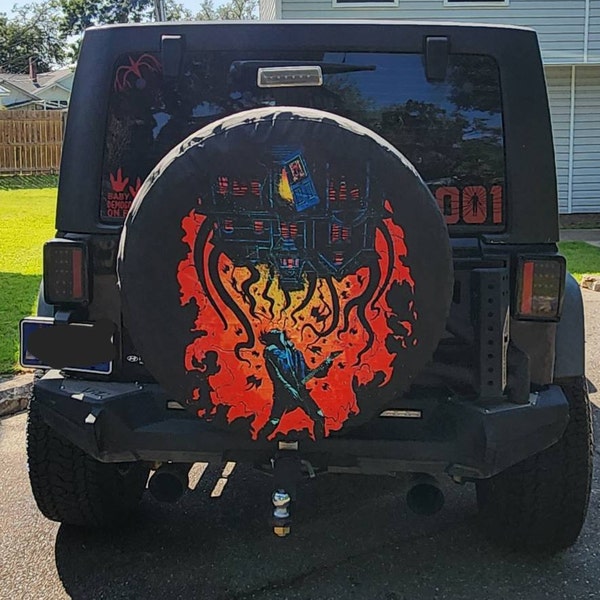 Custom Design Spare Tire Cover: Personalized Wheel Cover for Jeep, RV ...