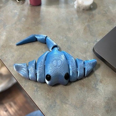 Tiny Stingray, Cinderwing3d, STL File for 3D Printing, STL Print Files ...